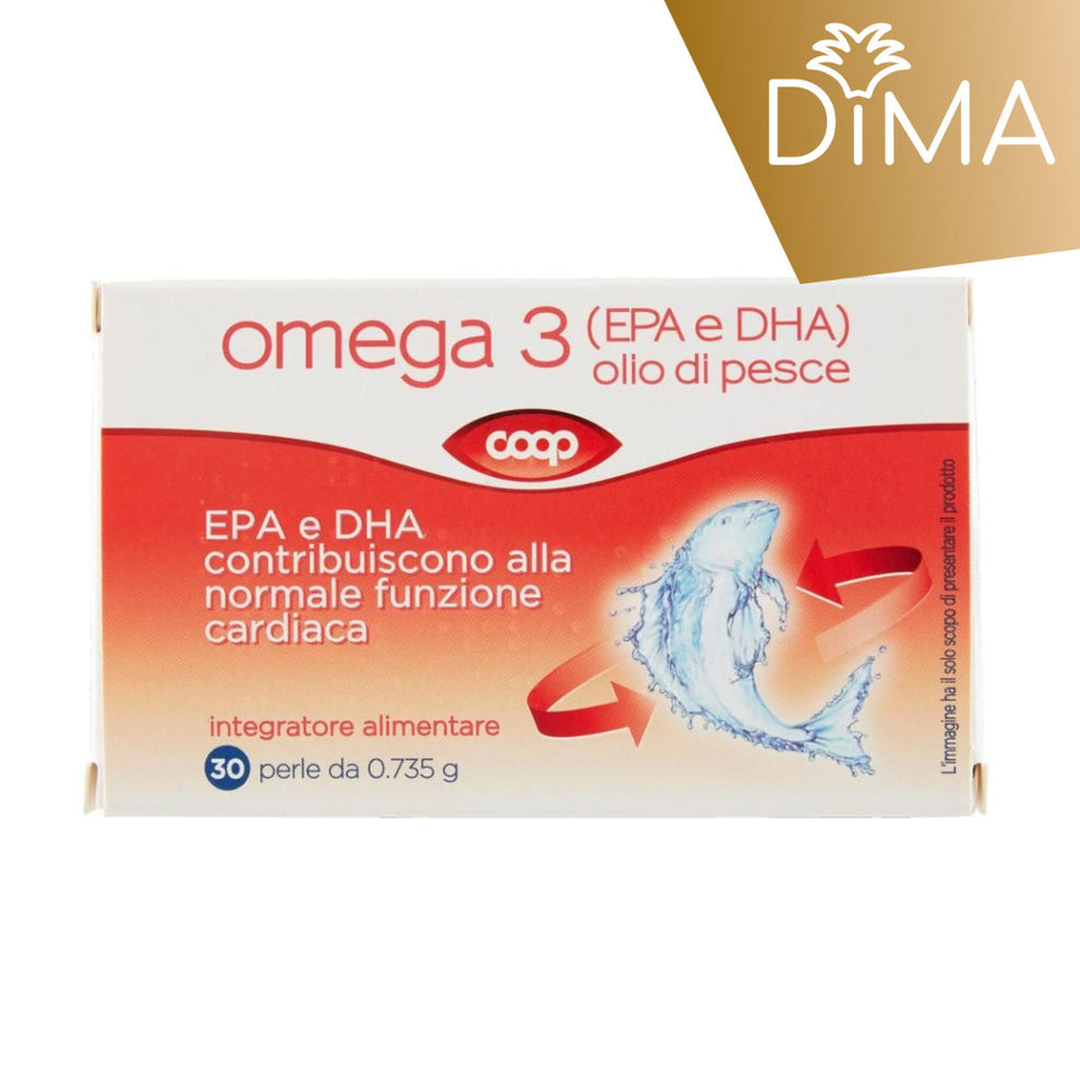 Omega 3 Coop (30 capsule) - fish oil (EPA and DHA) - Certified from ...